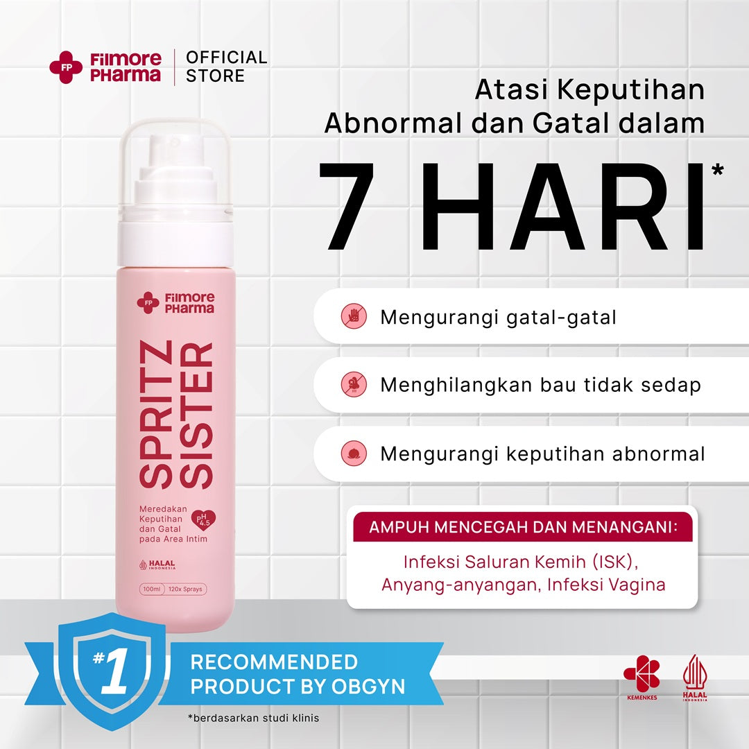 Filmore Spritz Sister Antiseptic Intimate Mist Regular 100ml – Filmore ...